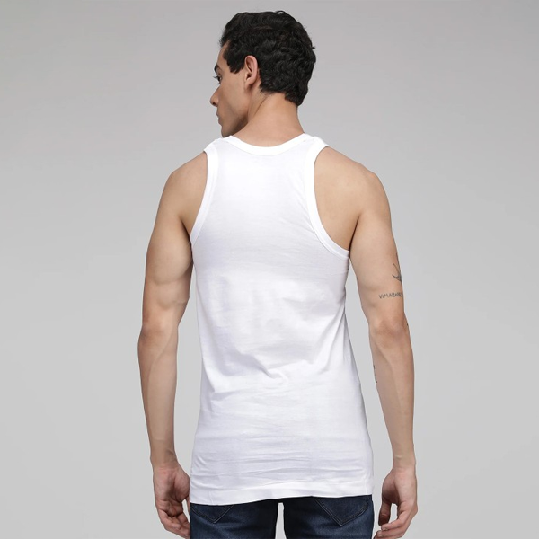 Pure Cotton Basic Vests